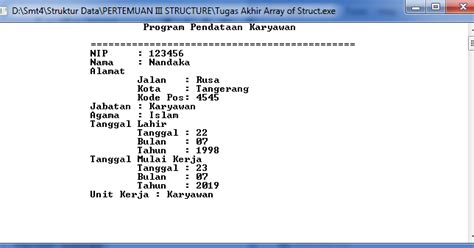 Struktur Data Structure
