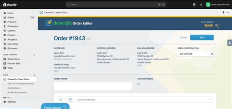 Accessing Advanced Mode Edit Order Knowledge Base