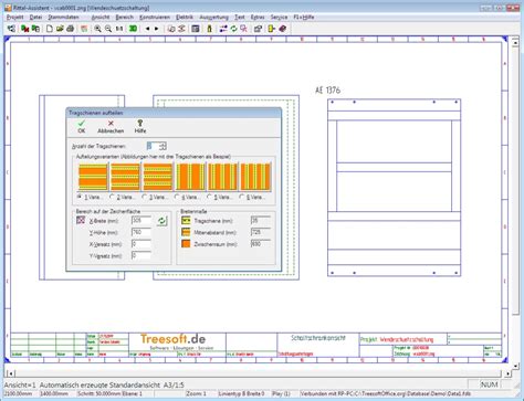 Treesoft CAD Schaltschrank Assistent