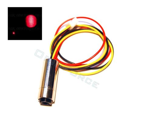 30mw Focusing Red 650nm Laser Module 12mm With Ttl Driver Class 3r Odicforce