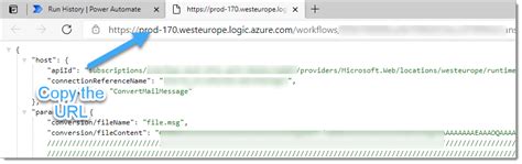 Power Automate Run History Inputs And Outputs — Encodian