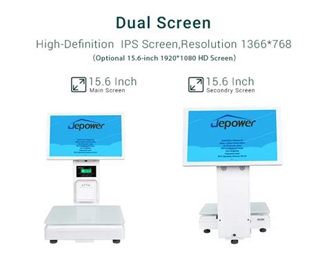 Ai Pos Scale Terminal Smart Recognize Food Touch Screen Scale 15 6 Inch