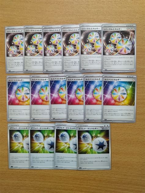 Yahooオークション ポケモンカード 特殊エネルギーセット（リバーサ