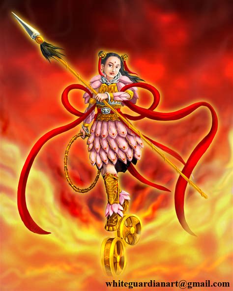 Nezha By Whiteguardian Fanart Central