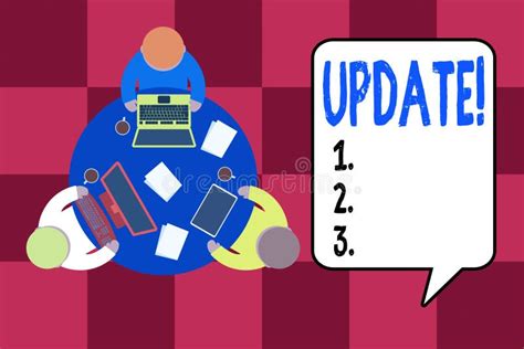 Handwriting Text Writing Update Concept Meaning Make Something More