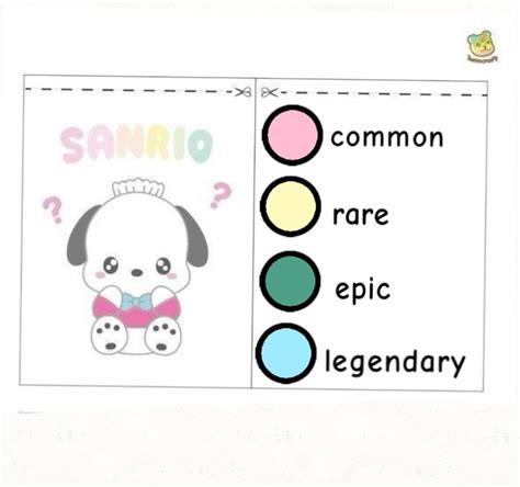 Paper Diy 💙시나모롤 블라인드백 만들기💙 무료도안 무료배포 Paper Toys Template Printable Paper Toys Templates