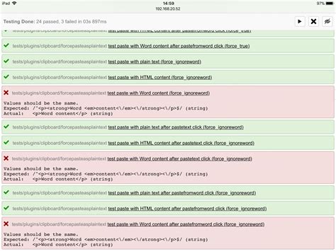 Failing Test Mobile Safari Testspluginsclipboardforcepasteasplaintext · Issue 1638