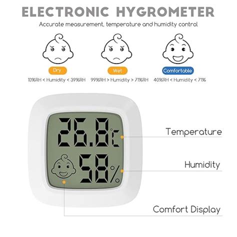 Lcd Digital Room Hygrometer Mini Indoor Hygrometer Hydroponics Guru