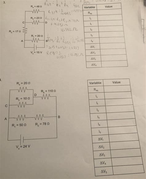 Solved Complex Circuit Practice Works For Each Circuit Below Chegg Com
