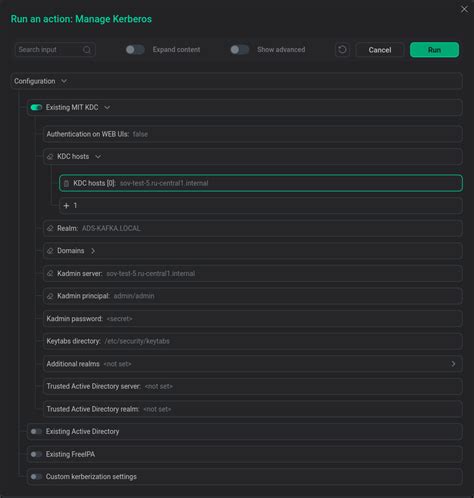 mit kerberos in ads ads arenadata docs guide