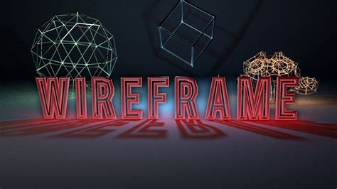 Blender Tutorial I Wireframe Modifier Youtube