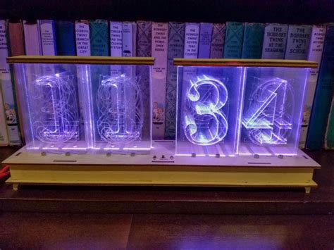 极客范电子钟，亚克力led仿辉光管 Arduino 实验室