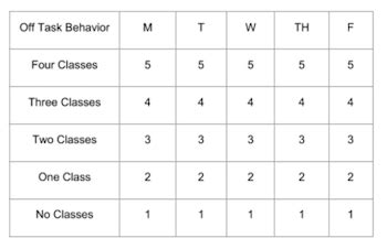 Behavioral Rating Scale