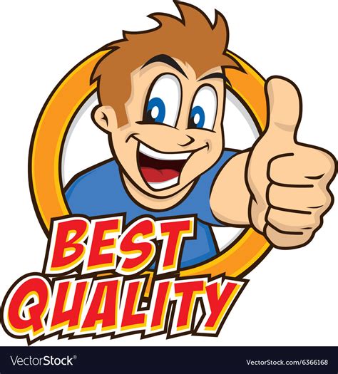Cartoon Guy Thumbs Up Royalty Free Vector Image