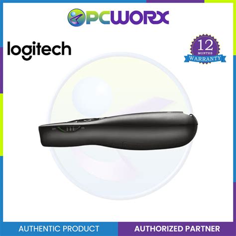 Logitech R400 24 Ghz Usb Receiver Red Laser Pointer Wireless Presenta — Pcworx