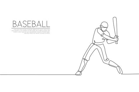 Single Continuous Line Drawing Of Young Agile Vector Image