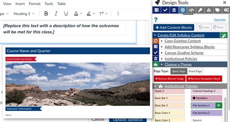 cidi labs use the syllabus template elearning faculty