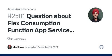 Question About Flex Consumption Function App Service Bus Trigger · Issue 2581 · Azureazure