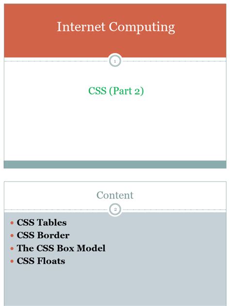 Css Part 2 Pdf
