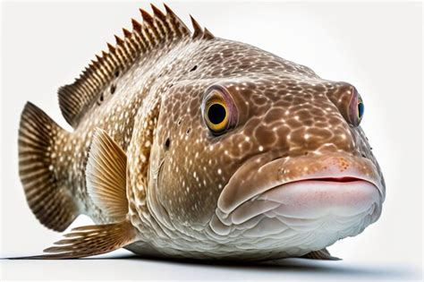 Premium Photo A Cod With A White Background