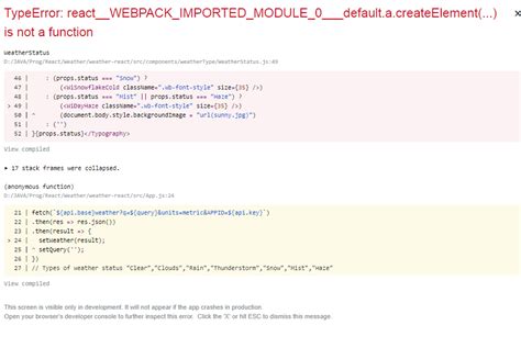Not Able To Set Background Image Through React Component Getting Error JavaScript The