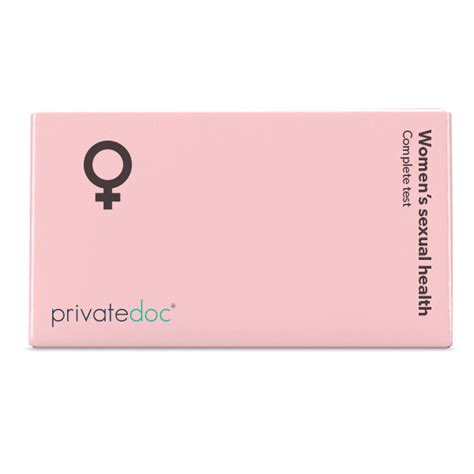 Womens Sexual Health Tests Online PrivateDoc