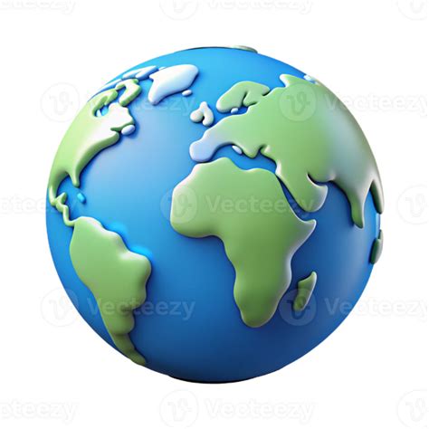 Stunning Notable Simplified World Map With Clean Lines Flat Color With Scalable Design