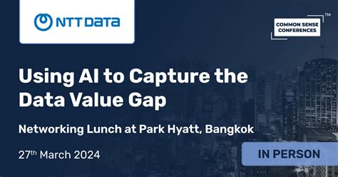 Ntt Using Ai To Capture The Data Value Gap