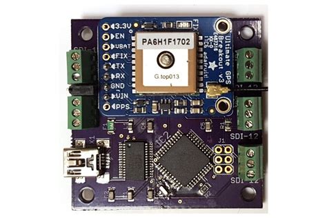 Sdi 12 Usb Adapter With Gps From Liudr Arduino And Physics Gadgets On Tindie