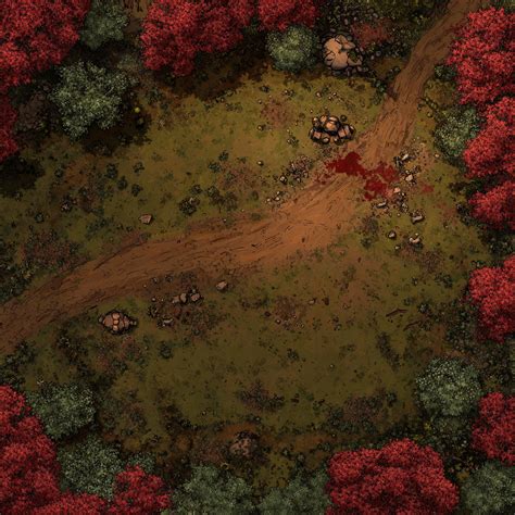 Crimson Trail Rpg Forest Forest Dnd Map Dungeons And Dragons Maps