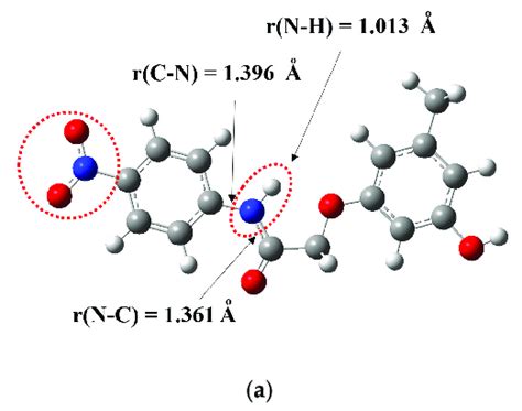 Optimized Structure Of A Compound B1 And B Compound B2 Download Scientific Diagram