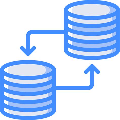 Backup Data Database Disaster Recovery Replication Icon Download