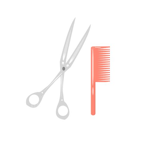 Hair Cutting Tool Illustration Png Vector Psd And Clipart With