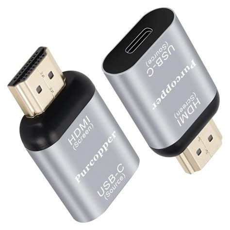 4k Usb C To Hdmi Adapter 2 Pack Uni Directional Type C