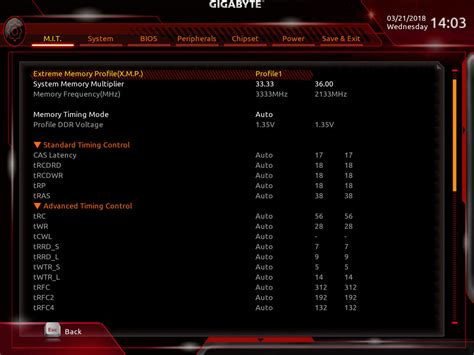 How To Overclock With Gigabyte Uefi Bios Overclocking The Amd Ryzen