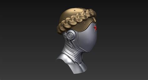 Stl File Atomic Heart Robotic Twins Mask 💜・3d Printing Template To