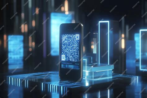 Futuristic Qr Code Mobile Scanning And Digital Payment Technology Revolutionizing Ecommerce