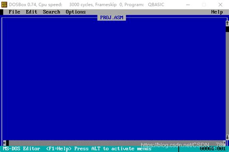 使用dosbox 074编写hello World的教程(全)dosbox 074 Csdn博客 使用dosbox 074编写hello World的教程(全)dosbox 074 Csdn博客