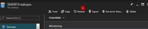 Azure Sql Database Restore Db From Long Term Retention Backup Praveen Kumar Sreerams Blog