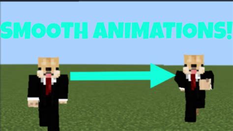 Smooth Animations Mod Minecraft Bedrock Youtube