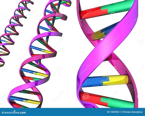 Illustration Of Dna Double Helix Stock Illustration Illustration Of
