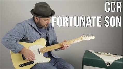 How To Play Fortunate Son By Ccr On Guitar Creedence Guitar Techniques And Effects
