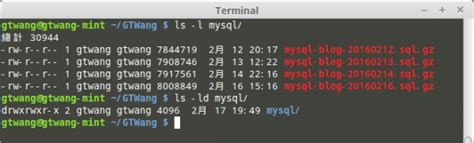 Linux 的 ls 指令教學與常用範例整理 G T Wang