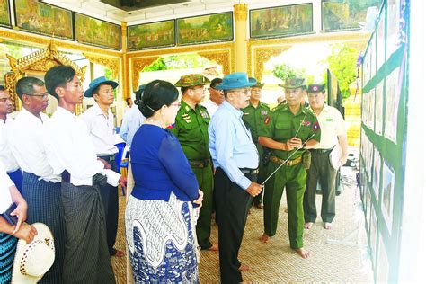 ပြည်ထောင်စုဝန်ကြီး ဦးတင်ဦးလွင် ငလျင်ဒဏ်ကြောင့် ထိခိုက်ပျက်စီးခဲ့သည့