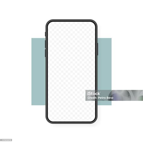 스마트 폰 빈 화면 빈 화면과 전화 모형 인포그래픽 또는 프레젠테이션 Ui 디자인 인터페이스용 템플릿 도시 경관에 대한 스톡 벡터 아트 및 기타 이미지 Istock