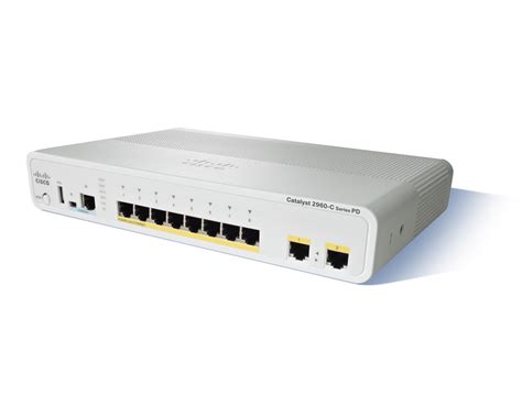 Cisco Catalyst WS C2960CPD 8PT L Managed L2 Fast Ethernet 10 100 Power Over Ethernet PoE