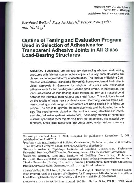 Pdf Outline Of Testing And Evaluation Program Used In Selection Of