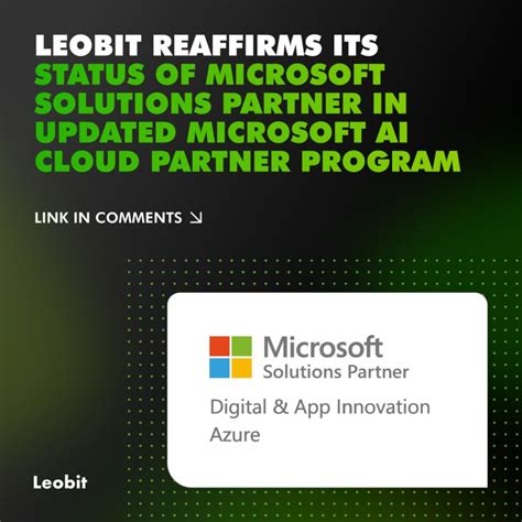 leobit on linkedin microsoft ai cloud microsoftsolutionspartner