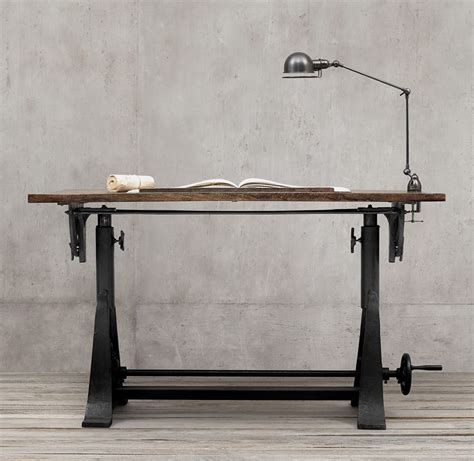 1910 American Trestle Drafting Table Drafting Table Industrial