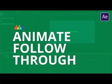 After Effects Basics Tutorial 4 Creating Smooth Movements
